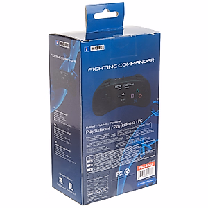 HORI Fighting Commander for PlayStation 4 & 3 Officially Licensed by Sony - PlayStation 4