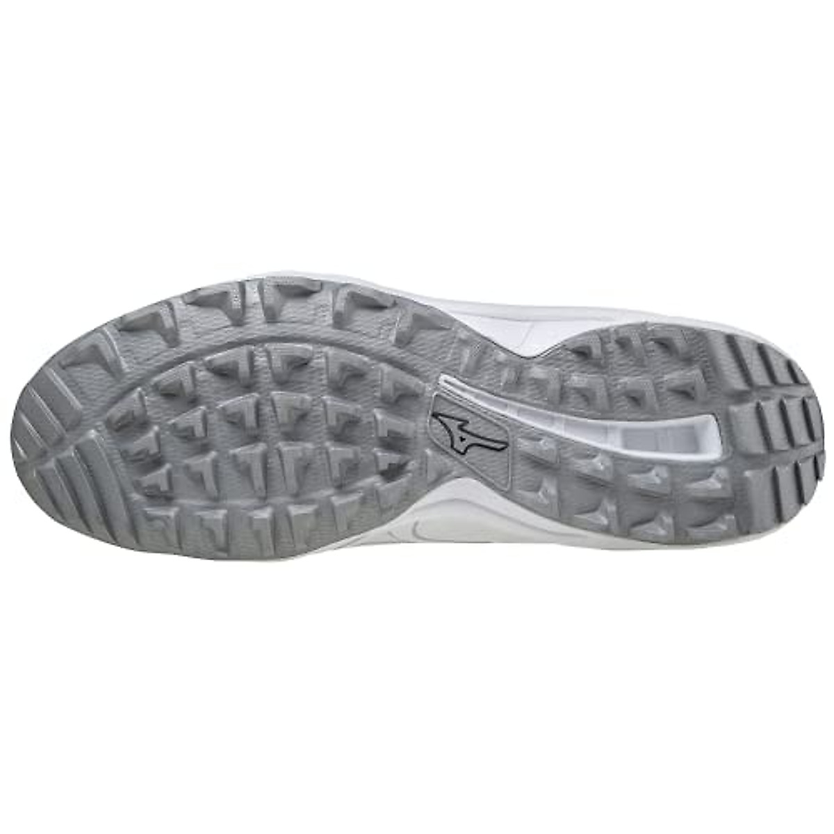 Mizuno Men's Ambition 2 All Surface Turf Shoe, White, 12