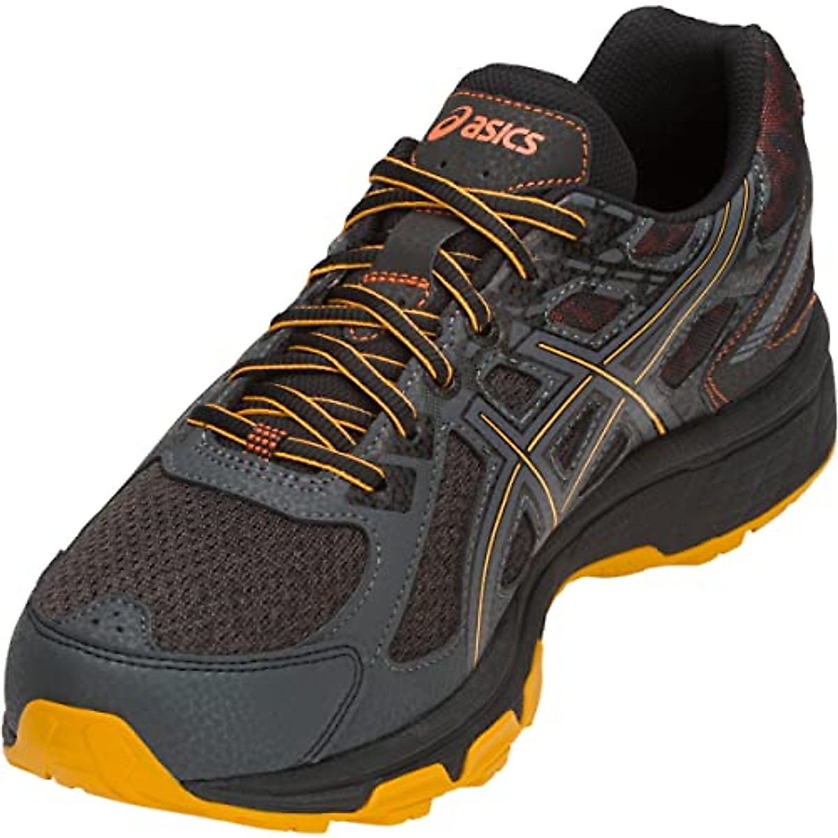 ASICS Men's Gel-Venture 6 Black/Sunflower Shoe 10 M US