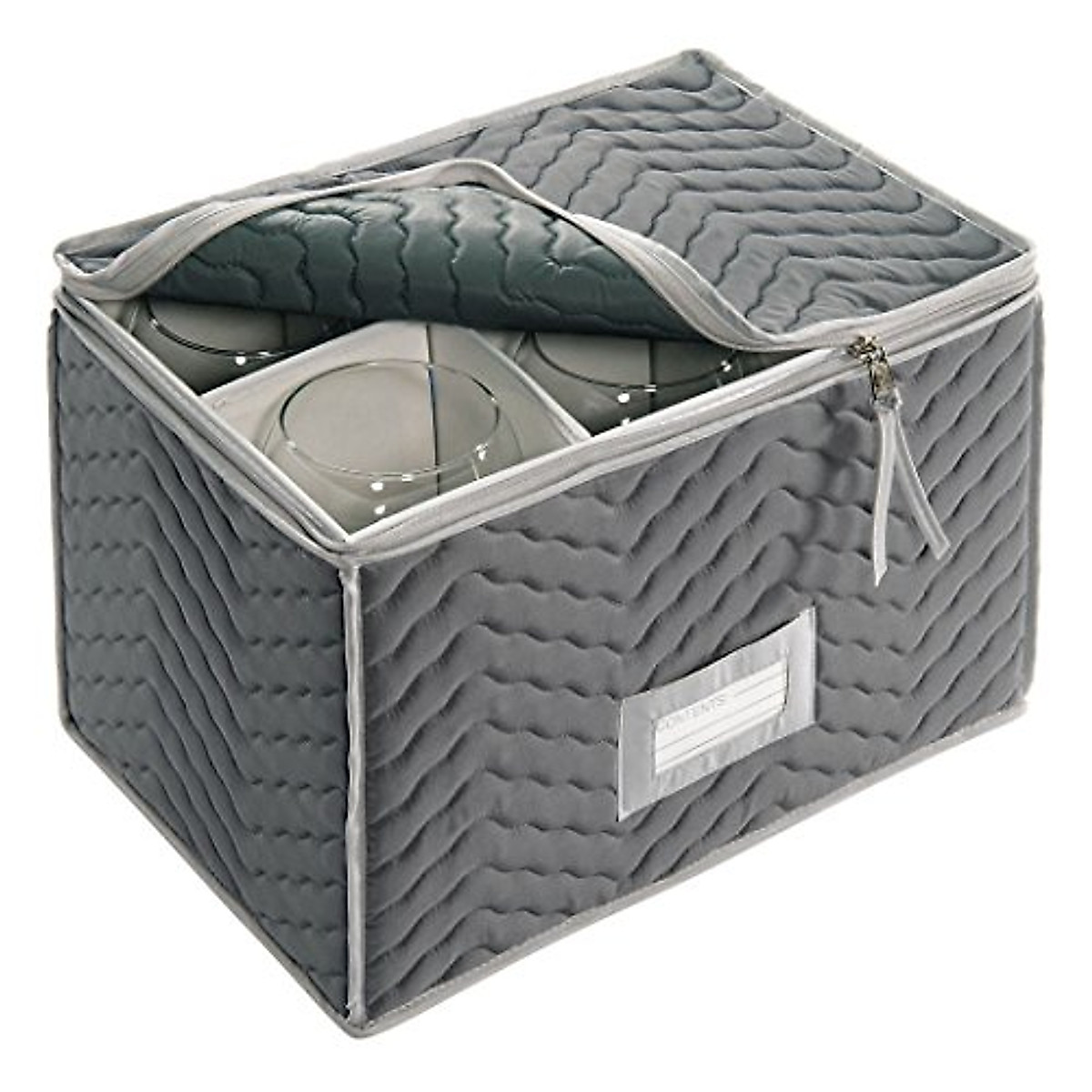 Richards Homewares Micro Fiber Deluxe Wine Goblets Case