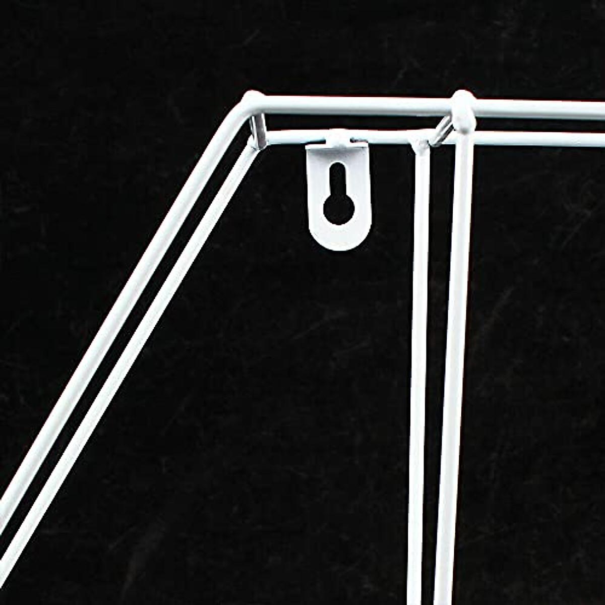 CNCEST White Wall Shelf White Hexagon Shelves Iron Wall Mounted Floating Shelf Shelves Bookshelf Hexagon Shelf Geometric Display Honeycomb Shelves Unit Shelf