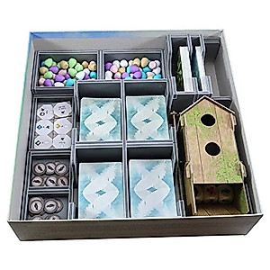 Folded Space Wingspan and Expansion Board Game Box Inserts