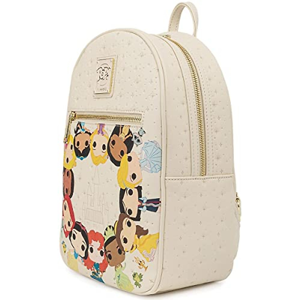 Loungefly POP Disney Princess Circles Womens Double Strap Shoulder Bag Purse