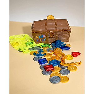 A FOR ADLEY Merch, Adley Toy Pirates vs Fairies Treasure Dive Chest for Boys and Girls for Water Toy Fun as Seen on Adley's You Tube Channel