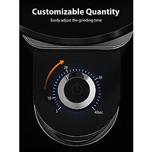 Aromaster Conical Coffee Grinder, Burr Coffee Grinder, Espresso/Drip/Cold Brew/French Press Coffee Maker…