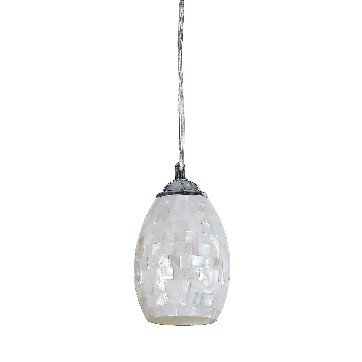 Chloe CH3CR31CM04-DP1 5" Shade Ravenna, Mosaic 1 Light Ceiling Mini Pendant