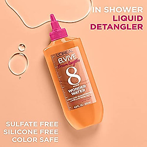 L'Oreal Paris Elvive Dream Lengths 8 Second Wonder Water Detangling Lamellar Rinse Out, 6.8 Ounce