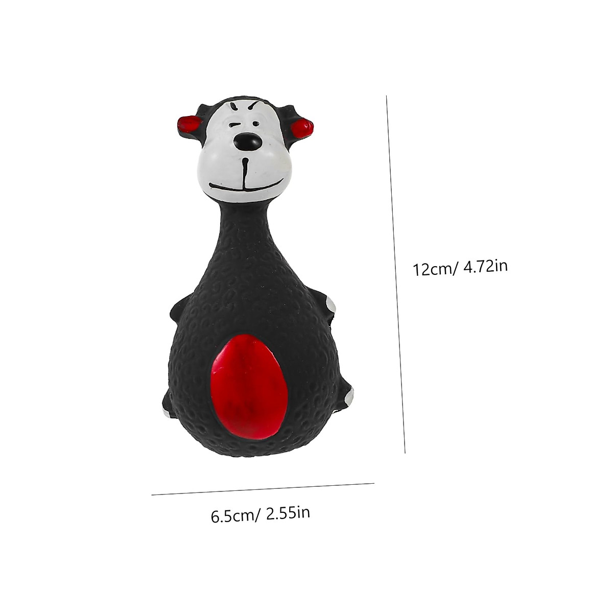 SUPVOX Pet Latex Toys Puppy Toys Small Dogs Cat Chew Toys Latex Squeaky Dog Toys Dental Chew Toy Dog Pacifier Toys Pet Toys Small Pacifier Dog Toys Emulsion Plush Toy Cartoon Dog