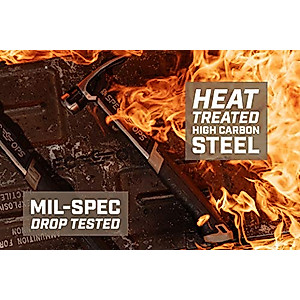 Spec Ops Tools 20 oz Rip Claw Nailing Hammer with Smooth Face, Soft Mallet Face, Shock-Absorbing Grip, 3% Donated to Veterans