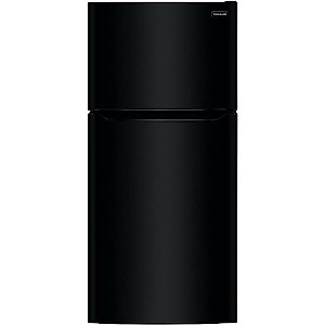 Frigidaire FFTR1835VB 30" Top Freezer Refrigerator with 18.3 cu. ft. Capacity LED Lighting Frost Free Defrost ADA Compliant in Black