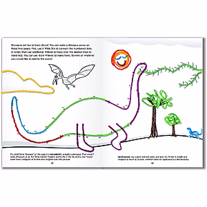 Wikki Stix Preschool Activity Book with 72 Non-Toxic, Reusable Wikki Stix Provides School Readiness Skills; Made in USA.