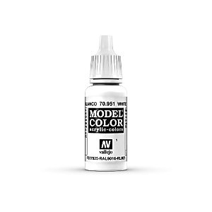 Vallejo Model Color 70951 White (17ml)