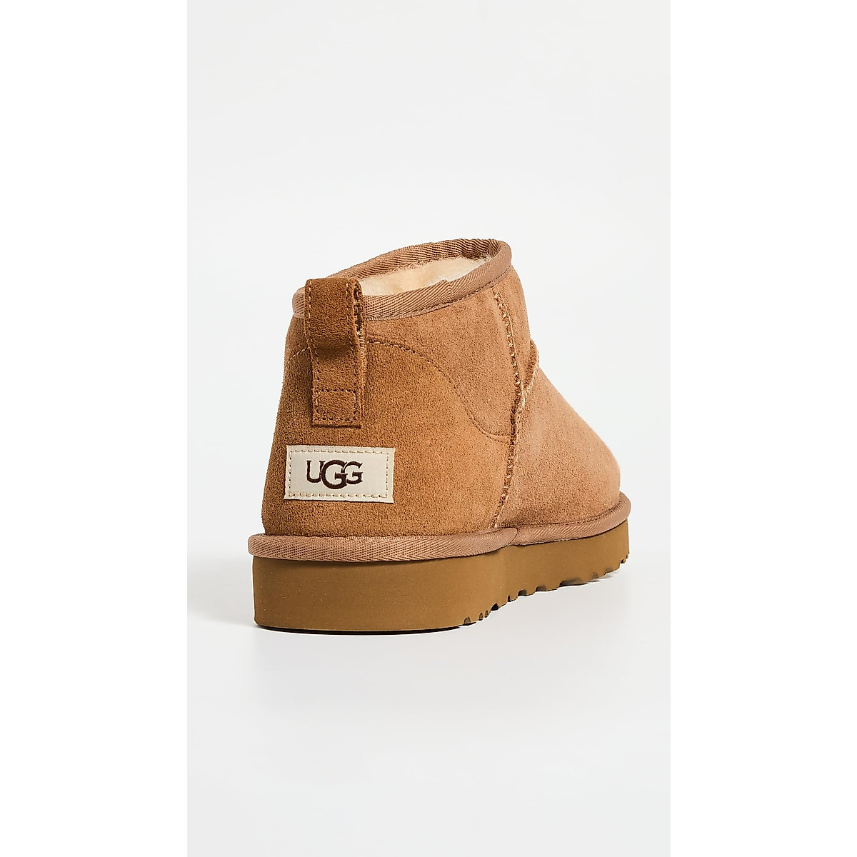 UGG Men's Classic Ultra Mini Boot, Chestnut, 12