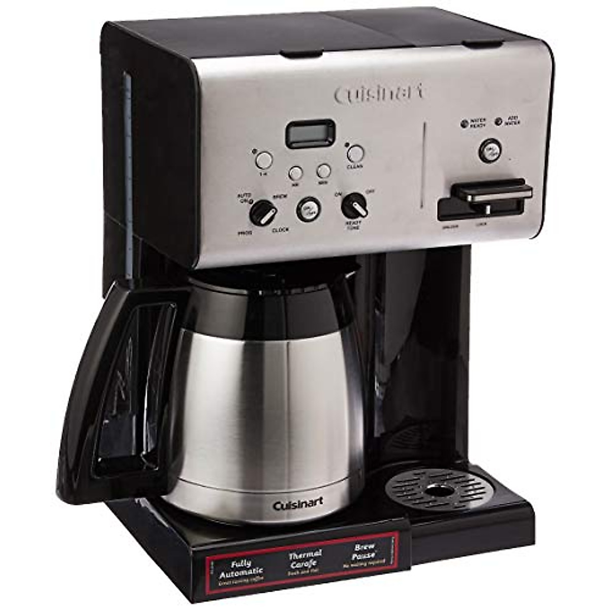 Cuisinart CHW-14 Coffee Plus 10-Cup Thermal Programmable Coffeemaker and Hot Water System, Black (Renewed)