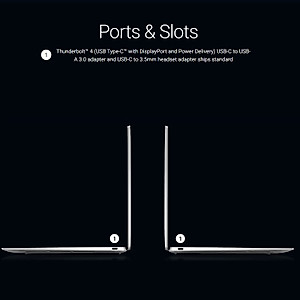 Dell XPS 13 Plus Business Laptop, 13.4" 4K UHD OLED Touchscreen, Intel Core i7-1260P, Zero-Lattice Backlit Keyboard, Fingerprint Reader, Killer Wi-Fi 6E, Windows 11 (16GB DDR5, 1TB PCIe SSD)