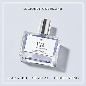 Le Monde Gourmand Beau Bleu Eau de Cologne - 1 fl oz (30 ml) - Woody, Citrus, Musk, Spicy Fragrance Notes