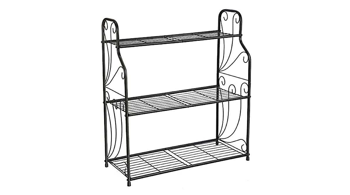 Citfis Plant Stand Rack 3 Tier Indoor Outdoor Metal Plant Stand ...