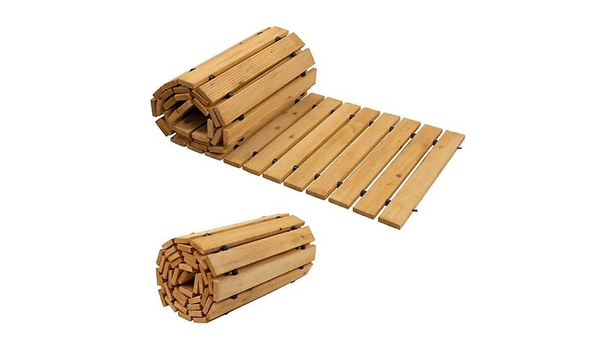 Realife 8-Foot Cedar Pathway - Weather-Resistant Garden Walkway