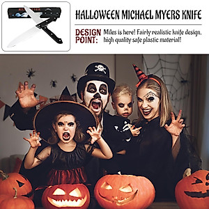 bcehyaa 2 Pack Knife for Party Costume Prop Knife