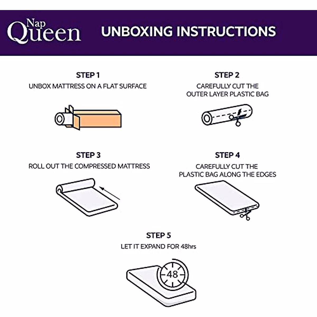 NapQueen 1.5 Inch Ventilated Memory Foam Mattress Topper, CertiPUR-US Certified, Twin-XL, White