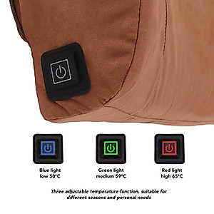 Lumbar Cushion USB Pillow Port for Memory Foam USB Port Lumbar Pillow Lumbar Support Khaki for Heated Gardening Room Pillow Bedroom Pillow Lumbar Support Pillow Tree Trays Mats