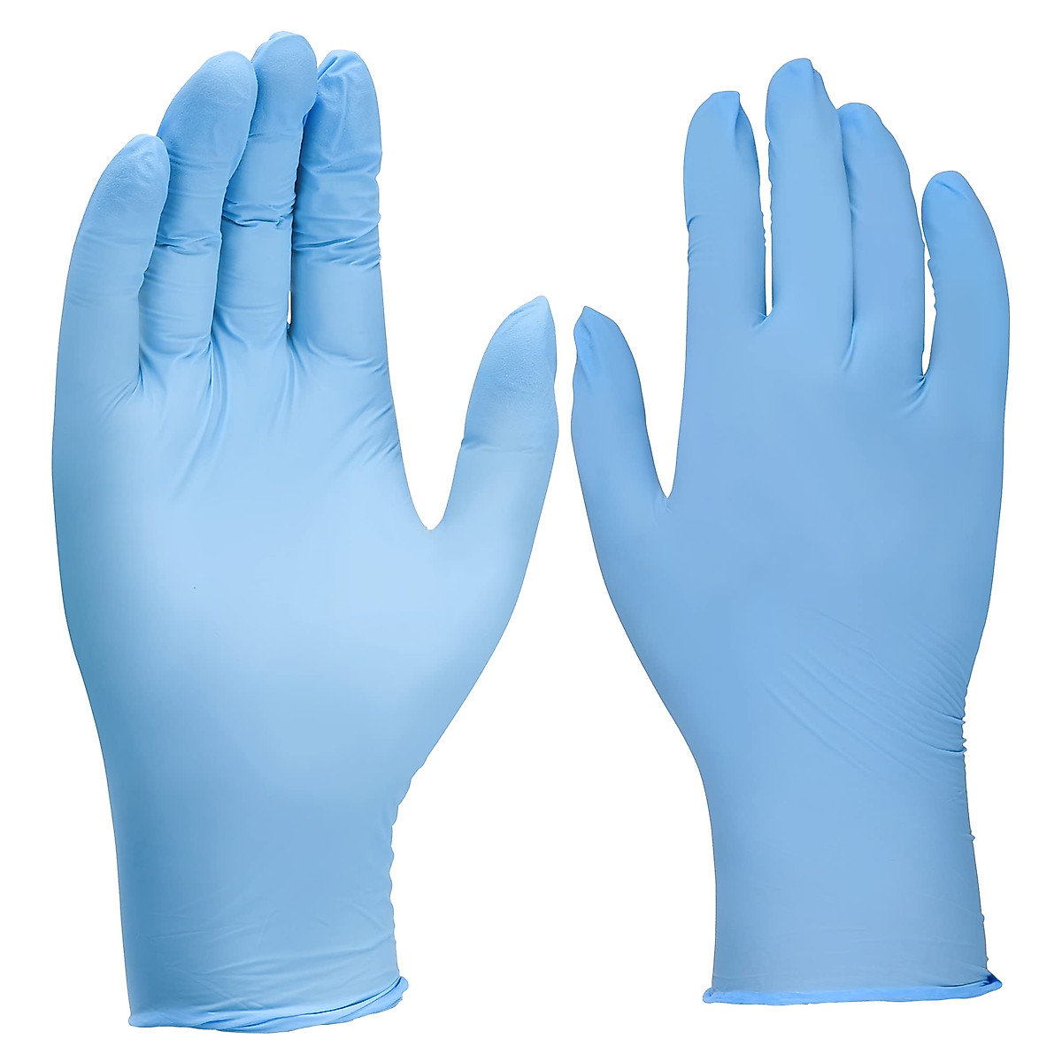 SwiftGrip Disposable Nitrile Exam Gloves, 3-mil, Blue, Nitrile Gloves Disposable Latex Free, Medical Gloves, Cleaning Gloves, Food-Safe Rubber Gloves, Powder Free, Non-Sterile, 1000-ct Case (X-Small)