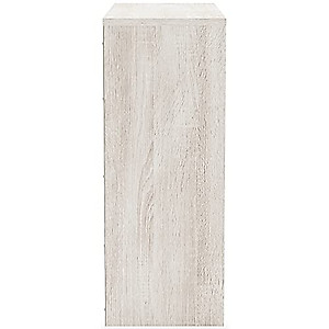 Signature Design by Ashley Dorrinson Bookcase, 25"W x 12"D x 30"H, Whitewash