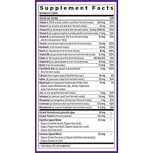 New Chapter Women's Multivitamin 50 plus for Cellular Energy, Heart & Immune Support with 20+ Nutrients + Astaxanthin - Every Woman's One Daily 55+, Gentle on The Stomach, 48 Count