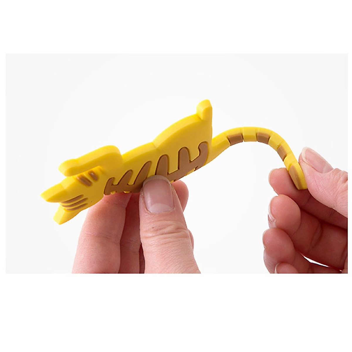 Comidox Cute Multifunction Cat Magnetic Refrigerator Sticker Fridge Magnet Hanging Hook 2 in 1 Gray cat/Black white cat/Yellow striped cat/Gray Yellow striped cat 4pcs