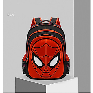 TUDERE 3D cartoon backpack waterproof lightweight schoolbag boys and girls models