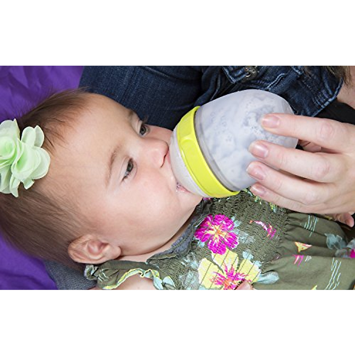 Comotomo Four Pack Bottle 150ml/5oz., Green