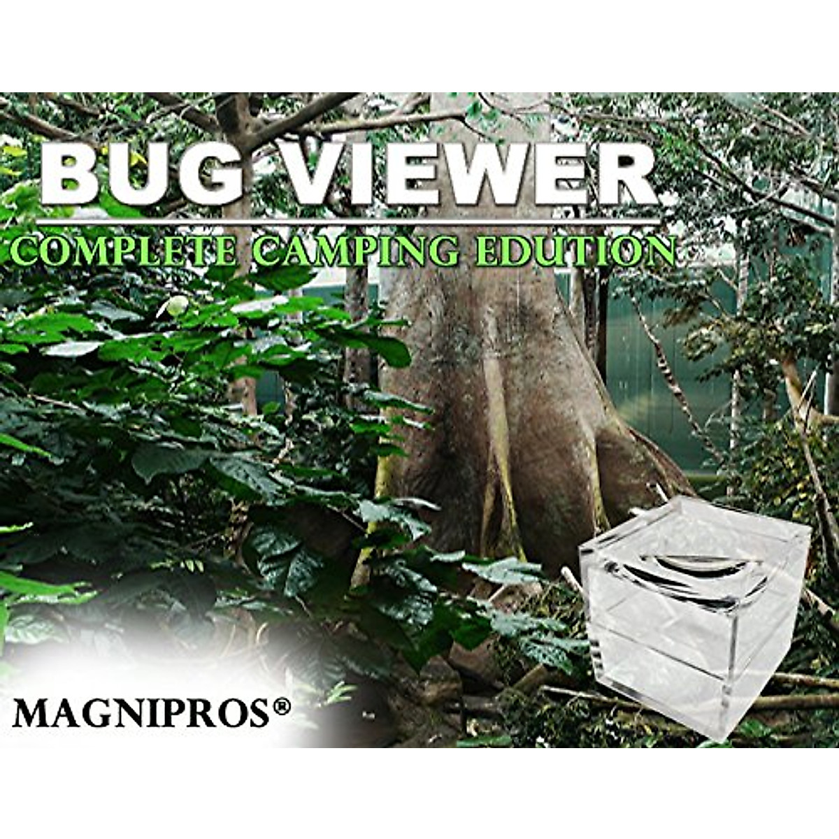MagniPros Pack of 3 Magnifier Box Bug Viewer Magnifies up to 5X(500%) with Crystal Clear Image