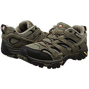 Merrell Men's Low Rise Hiking Boots, Pecan, 8 M US