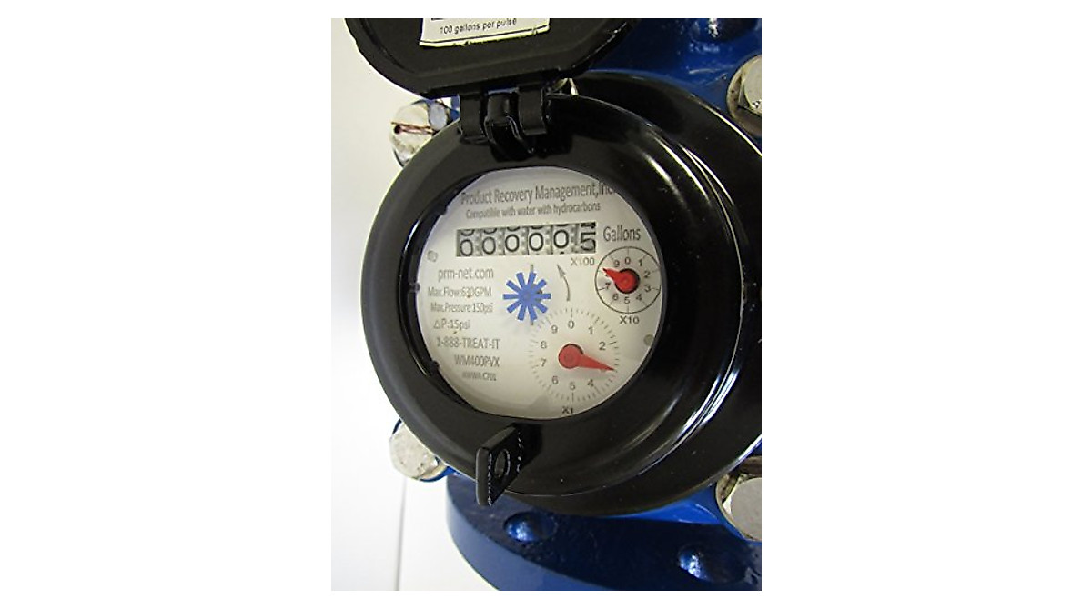 4-Inch Multi-Jet Water Meter with Pulse Output - Not for Potable Water