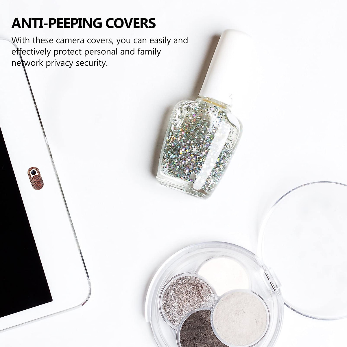 Milisten Webcam Security 6Pcs Cover Laptop Webcam Covers Webcam Blocker for laptopa Webcam Shutter Cover Webcam Slider Cover Phone cam Cover - Peeping Covers Tablet Protector