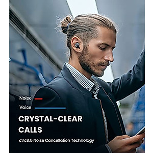 Edifier TWS1 PRO True Wireless Earbuds - Bluetooth V5.2 - Qualcomm® AptX-Adaptive - 42H Playtime - CVC™ 8.0 Call Noise Cancelling - IP65 Waterproof - Touch Control - Built-in Dual Microphones - Grey