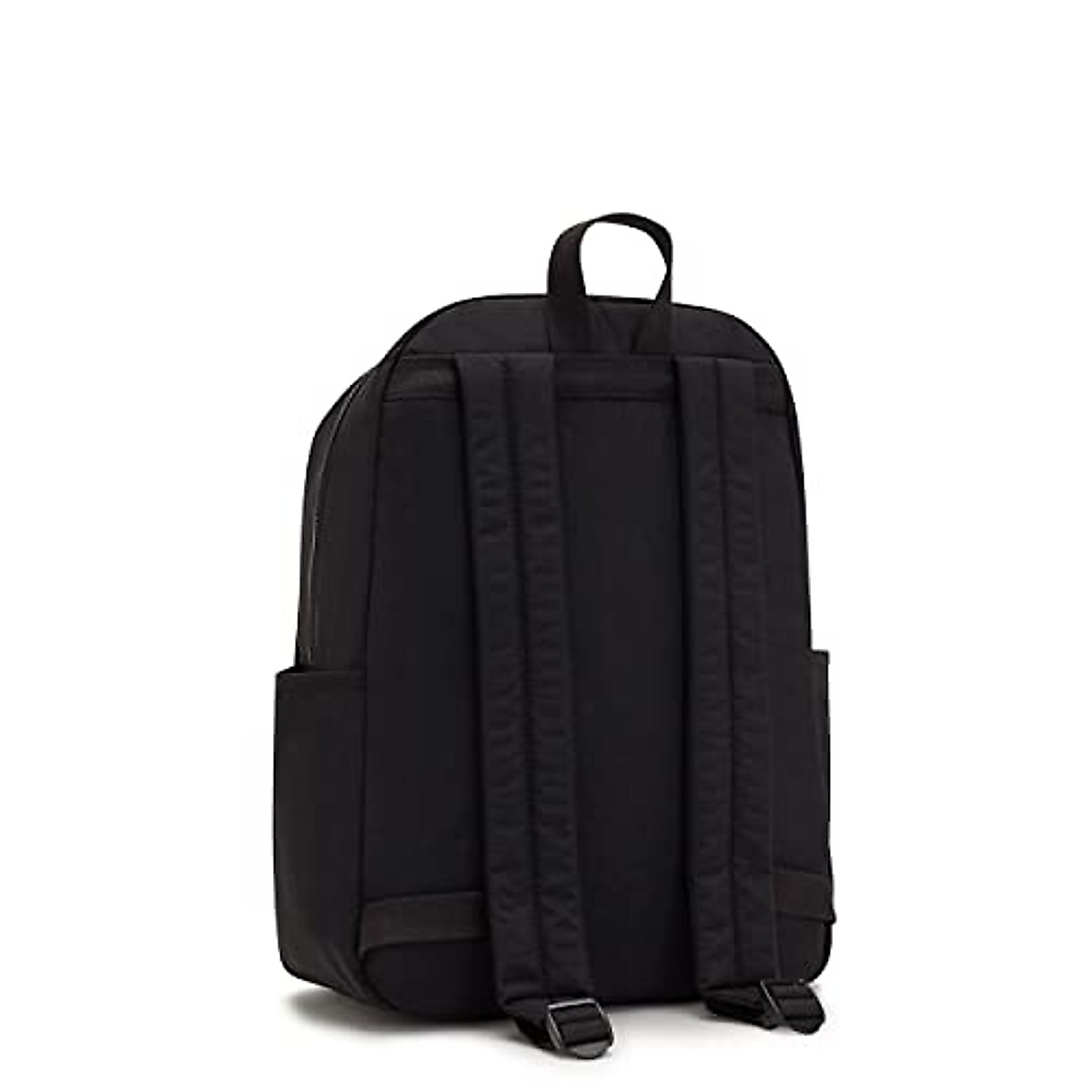 Kipling Women's Bennett, Lightweight, Minimal, Nylon Laptop Backpack, Black Tonal, 12''L x 15''H x 6.25''D