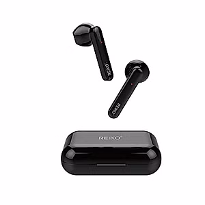 for LG Stylo 6 in-Ear Earphones Headset with Mic and Touch Control TWS Wireless Bluetooth 5.0 Earbuds with Charging Case - Black