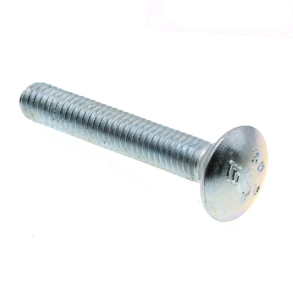 Prime-Line 9062965 Carriage Bolts, 5/16 In.-18 X 2 In., A307 Grade A Zinc Plated Steel (100 Pack)