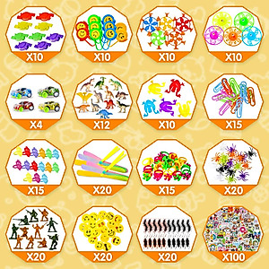 PinkUnicoon 518 PCS Party Favors for Kids 4-8 8-12, Treasure Box Toys Classroom Carnival Prizes, Goodie Bags & Pinata Stuffers Bulk Fidget Toys, Christmas Stocking Stuffers Gifts for Boys Girls