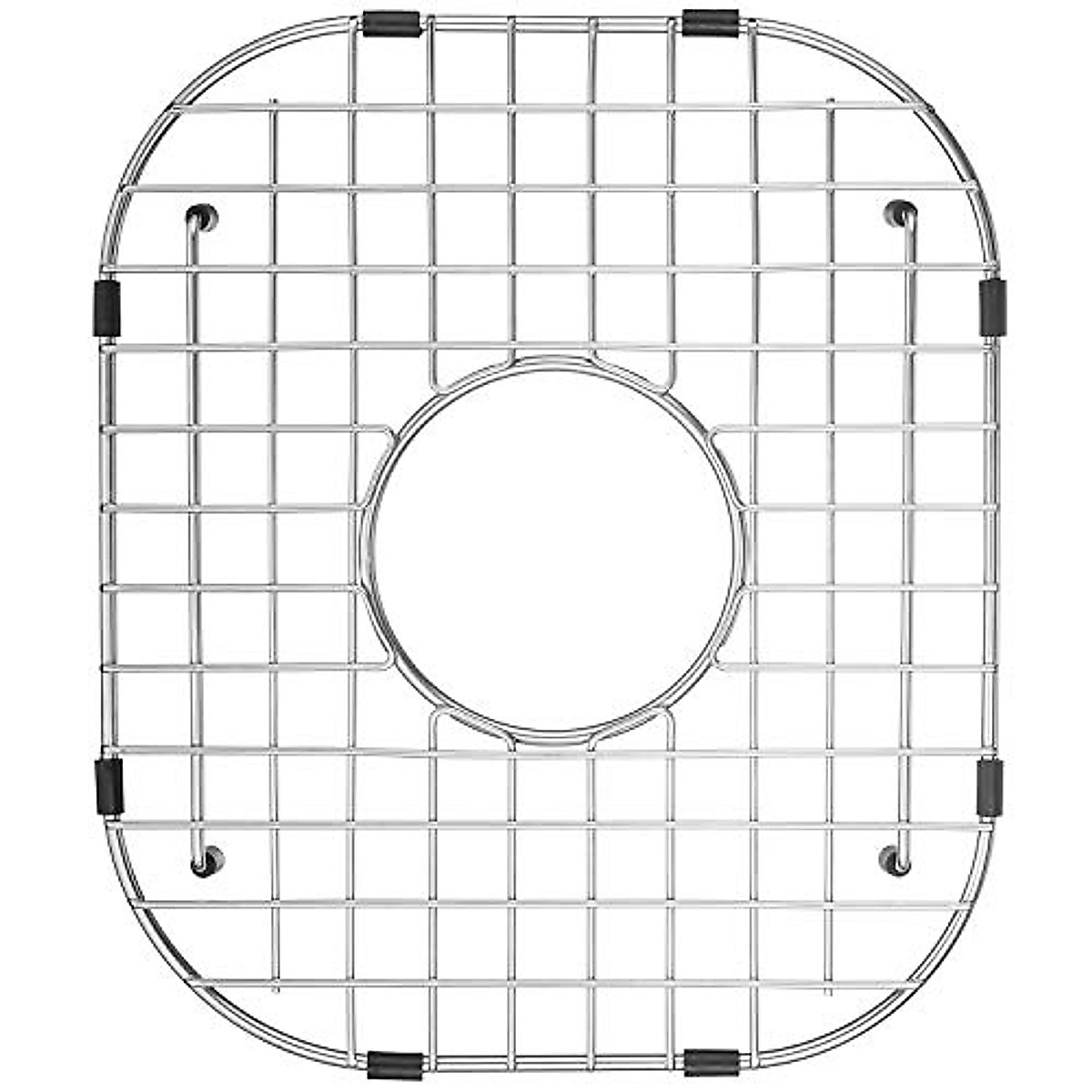 Serene Valley Sink Protector 12" x 14 1/4", Centered Drain with Corner Radius 3-1/2", NDG6018