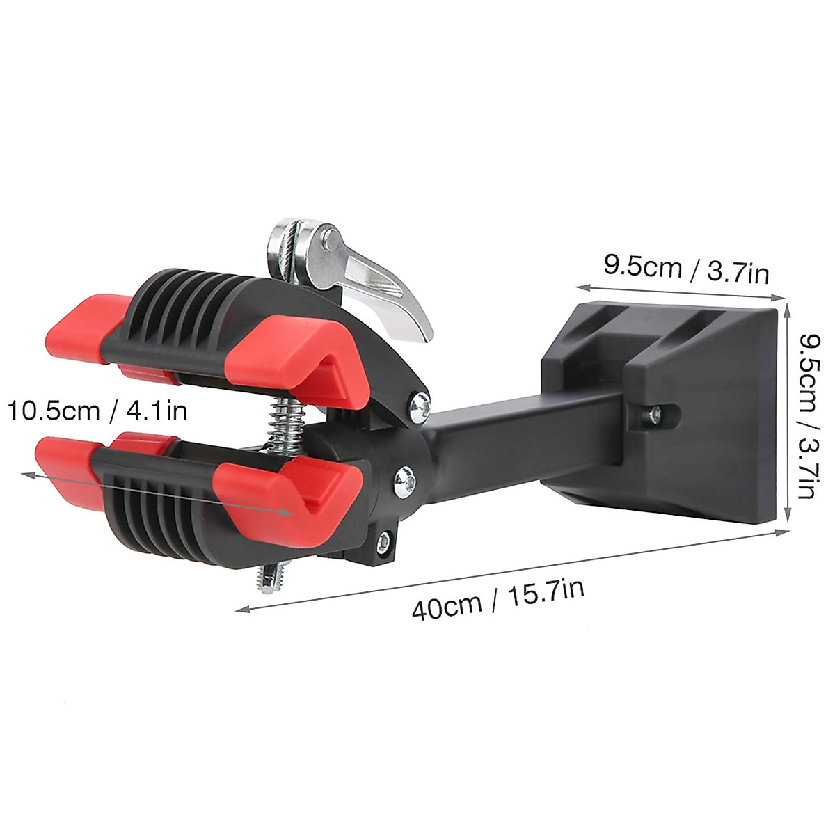 Bike Repair Stand, Wall-Mounted Bike Clamp Adjustable Bicycle Mechanic Rack for Garage or Home