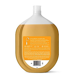 Method Gel Dish Soap, Refill, Clementine, Recylable Bottle, Biodegradable formula, 54 Fl Oz (Pack of 1)