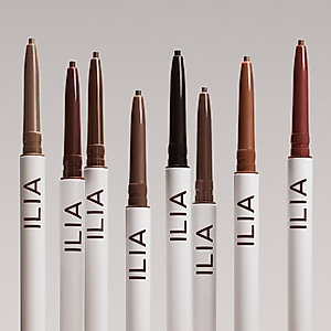 ILIA - In Full Micro-Tip Brow Pencil | Non-Toxic, Vegan, Cruelty-Free, Clean Makeup (Soft Brown)