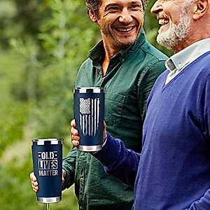 Gifts for Men - Mens Gifts for Grandpa, Him, Dad, Husband - 40th, 50th, 70th, 80th Funny Birthday Gifts for Men - Retirement Gifts for Men - Grandpa Gifts, Dad Gifts - 20 Oz Coffee Tumbler for Men