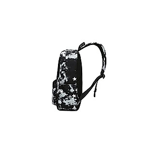 Acmebon Retro Backpack for Girl and Boy Vintage Backpack Grey