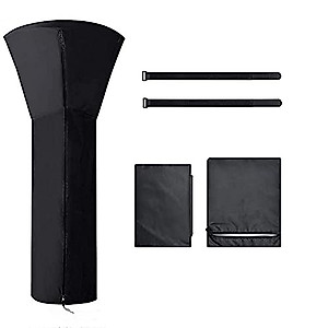 Extra Large Patio Heater Covers（94"H x 36"D x 23"B）