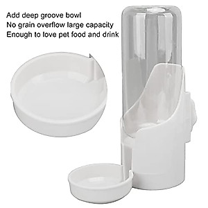 450ml Dog Water Dispenser, Gravity Automatic Dog Water Bowl for Cats Dogs Rabbits, BPA-Free Leak Proof Small and Big Pets Watering Supplies