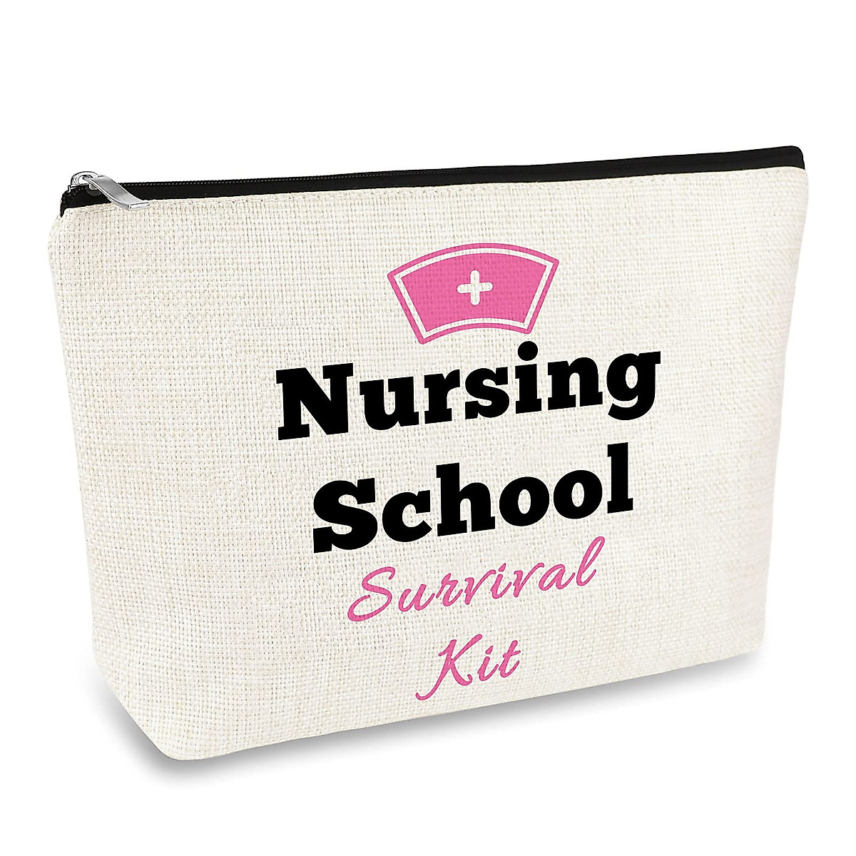 Nursing School Gifts Cosmetic Bag Gift Nurse Gifts for Women Nurse Makeup Bag Practitioner Gift Nurse Appreciation Gift Nurses Day Birthday Graduation Gift for Nurse Nursing Student Makeup Pouch