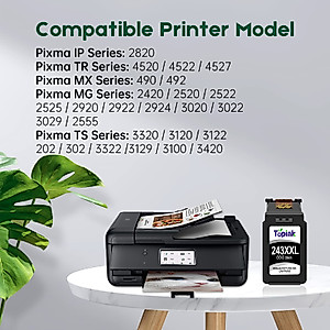 Top Ink Ink Cartridge Replacement for Canon 243XXL (Black)